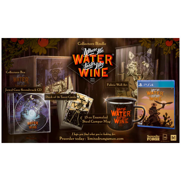 Where the Water Tastes Like Wine Collectors Edition (Limited Run Games ...