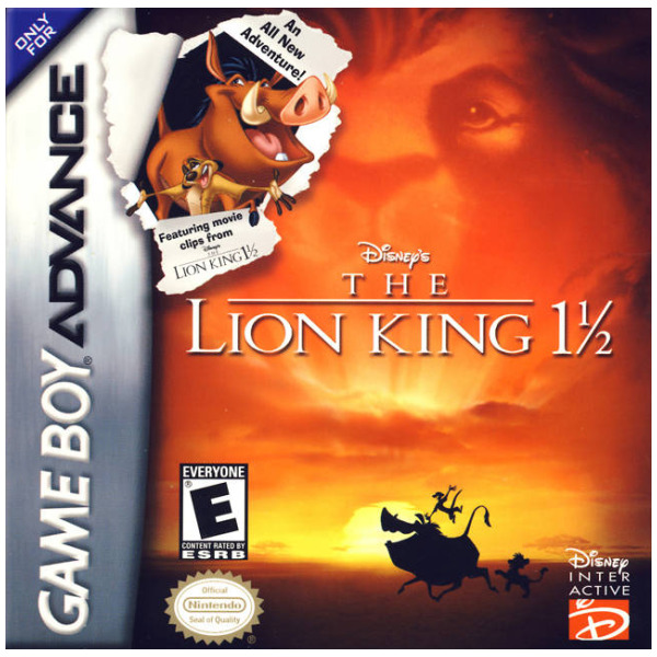 Lion King 1 1/2 - Game Boy Advance - Used - - PNP Games Online Store
