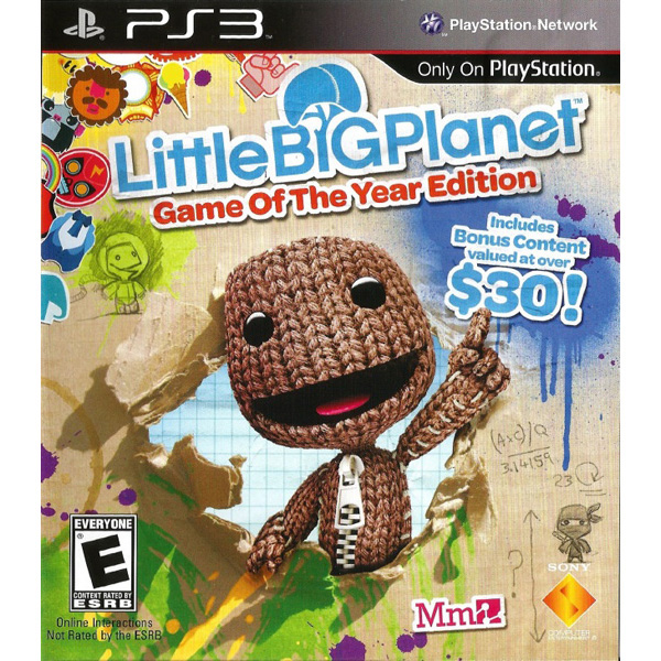 Little Big Planet Game of the Year Edition - PlayStation 3 PS3 - Used ...
