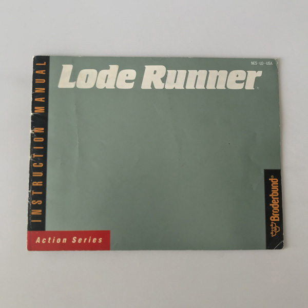 Lode Runner Manual - PNP Games Online Store