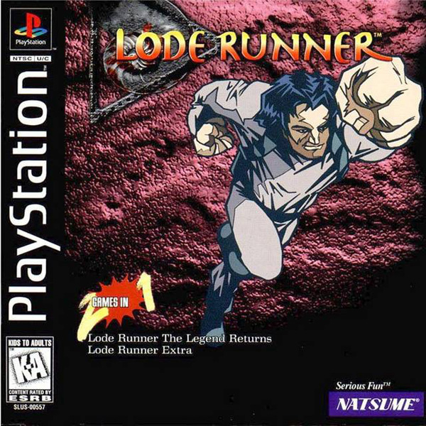 Lode Runner - PlayStation PS1 - Used - - PNP Games Online Store