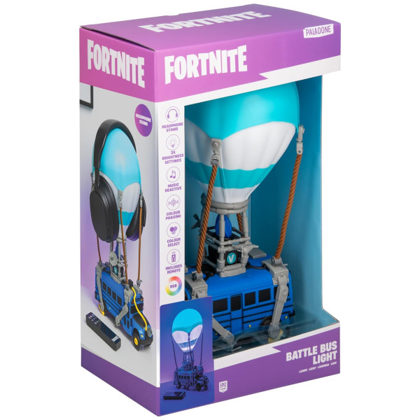 Fortnite Battle Bus Diorama 14" Light - PNP Games Online Store