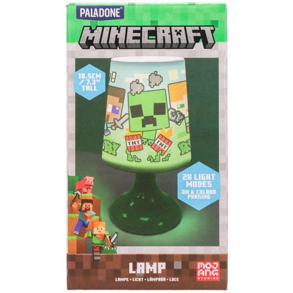Minecraft 7.5" Desk Lamp - PNP Games Online Store