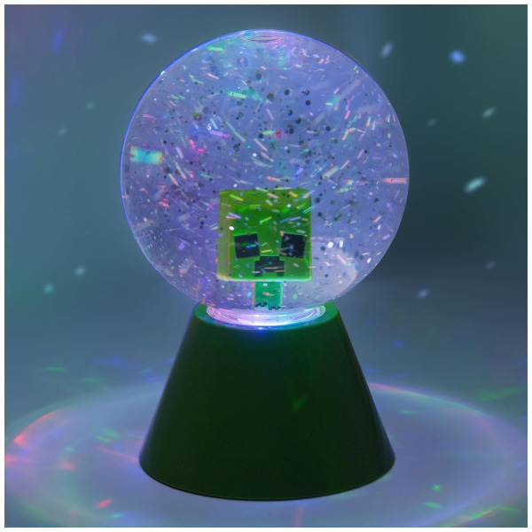 Minecraft 4" LED Glitter Light - - PNP Games Online Store