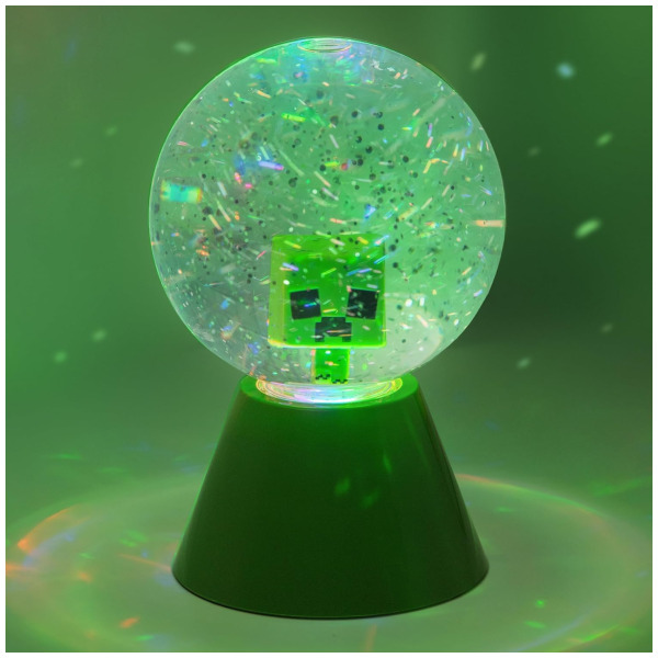 Minecraft 4" LED Glitter Light - - PNP Games Online Store