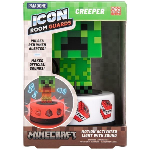 Minecraft Creeper Room Guard 6" Light - - PNP Games Online Store