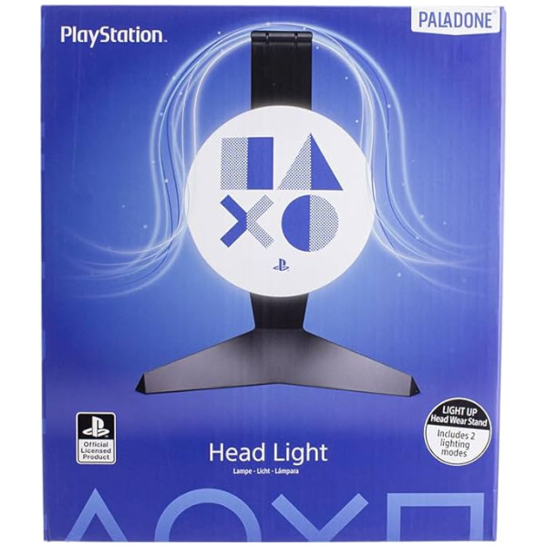 Playstation 12" Desk Headphone Stand With Light - - PNP Games Online Store