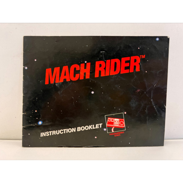 MACH RIDER MANUAL - - PNP Games Online Store