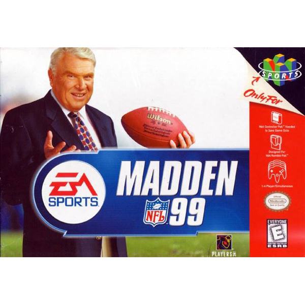 Madden NFL '99 - Nintendo 64 - Used - - PNP Games Online Store