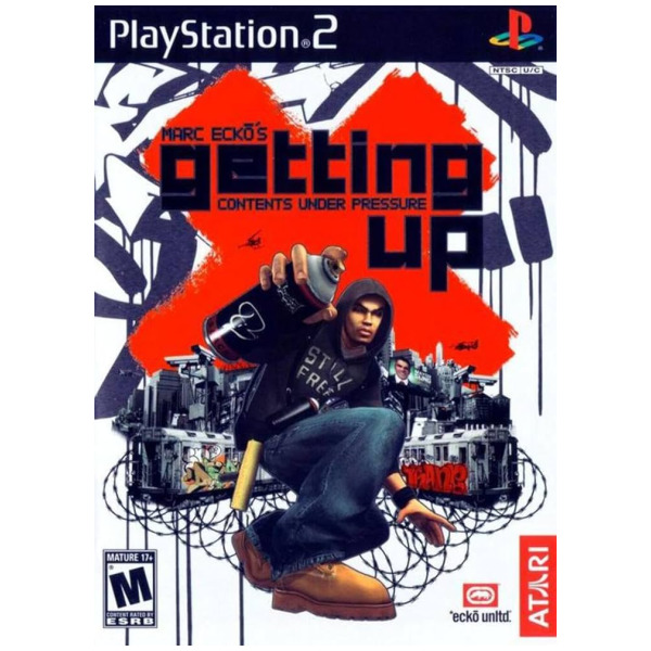 Marc Eckos Getting Up Contents Under P - PlayStation 2 PS2 - Used ...