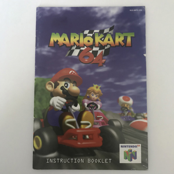 Mario Kart 64 Manual - Blue Version - - PNP Games Online Store