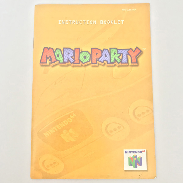 Mario Party Manual - - PNP Games Online Store