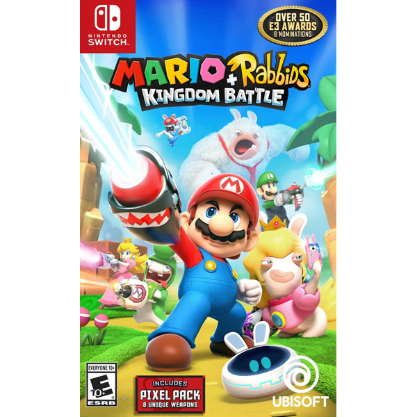 Mario + Rabbids Kingdom Battle - Switch - Used - Cart Only - - PNP ...