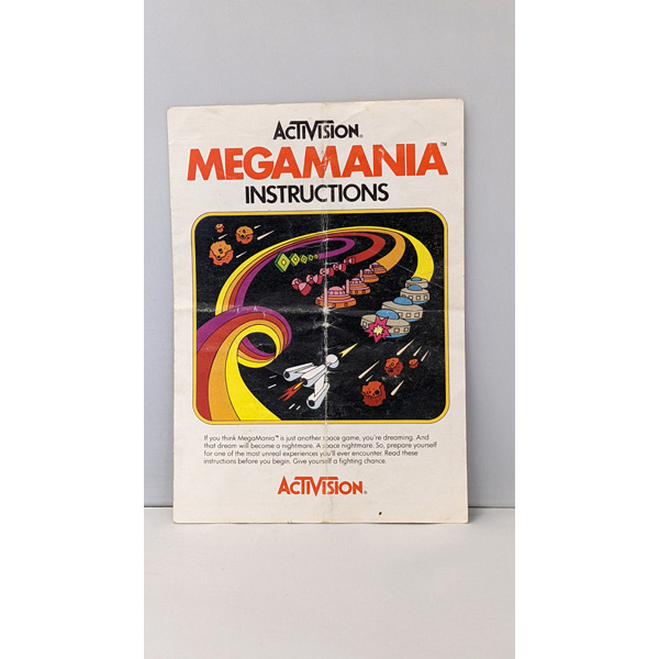 Mega Mania Manual Only - - PNP Games Online Store