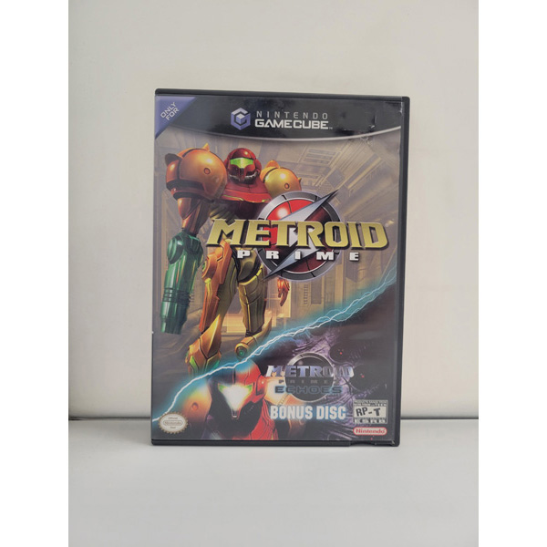 Metroid Prime W/ Metroid Prime 2 Bonus Disc *Case Only* - - PNP Games ...