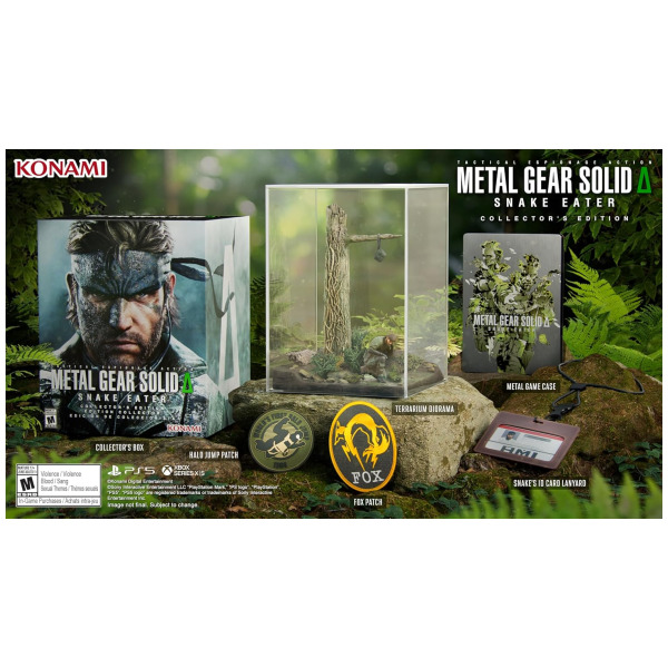 Metal Gear Solid 3 Delta Snake Eater Collectors Edition - Xbox Series X ...