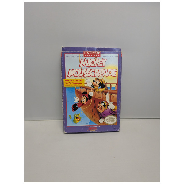 Mickey Mousecapade Box Only - - PNP Games Online Store