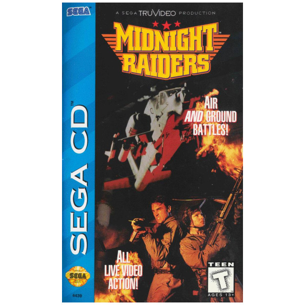 Midnight Raiders - Sega CD - Used - - PNP Games Online Store