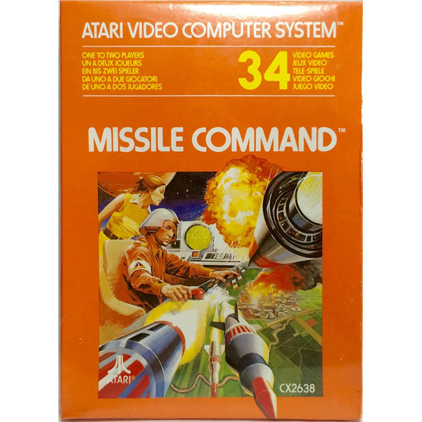 Missile Command - Atari - Used - Cart Only - - PNP Games Online Store