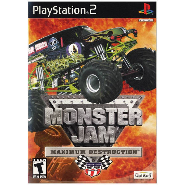 Monster Jam Maximum Destruction - PlayStation 2 PS2 - Used - Disc Only ...