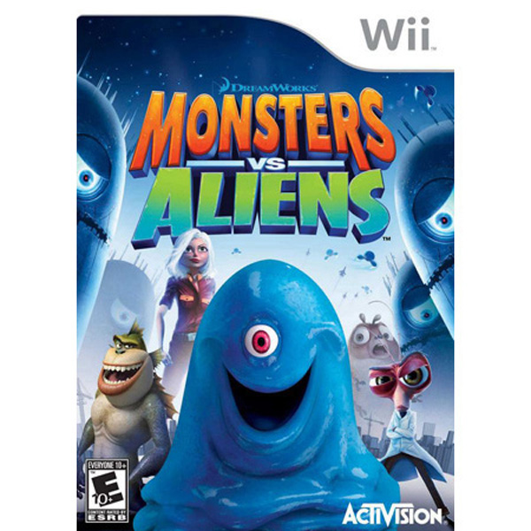 Monsters Vs Aliens - Wii - Used - - PNP Games Online Store
