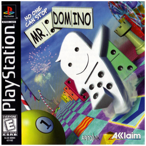 Mr Domino - PlayStation PS1 - Used - - PNP Games Online Store