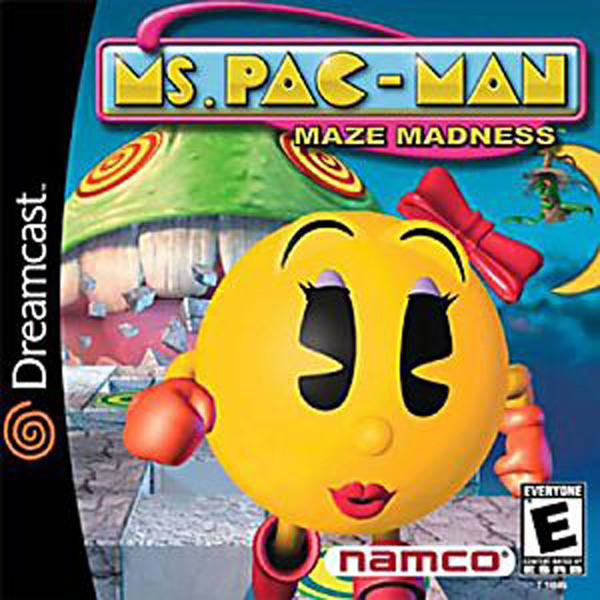 Ms Pac Man Maze Madness - Dreamcast - Used - Disc Only - - PNP Games ...