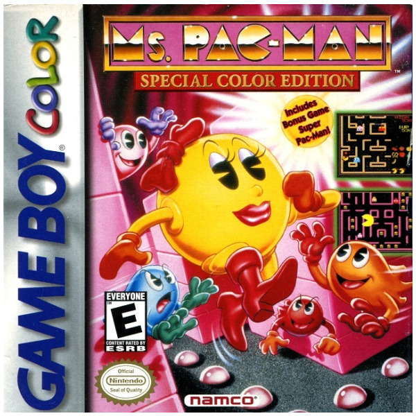 Ms Pacman Special Color Edition - Game Boy Color - Used - Cart Only ...