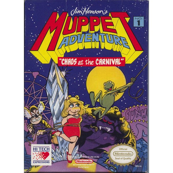 Muppet Adventure: Chaos At the Carnival - Nintendo NES - Used - Cart ...