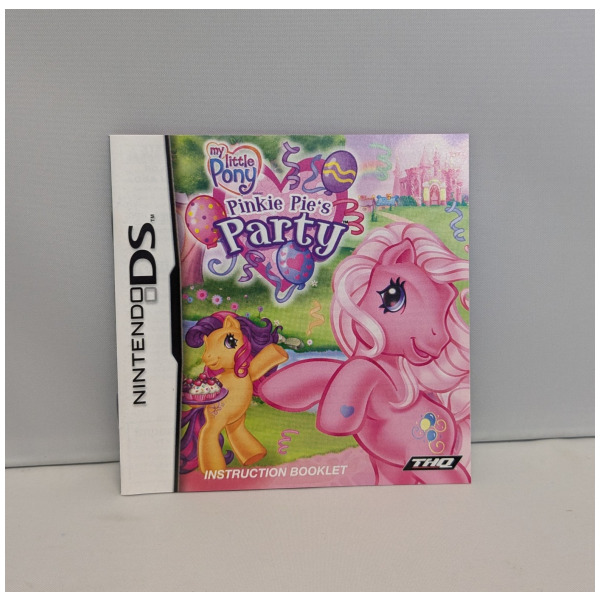 My Little Pony: Pinkie Pie's Party Manual Only - - PNP Games Online Store