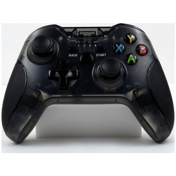 Clear Black Wireless Controller for Xbox 360 - PNP Games Online Store