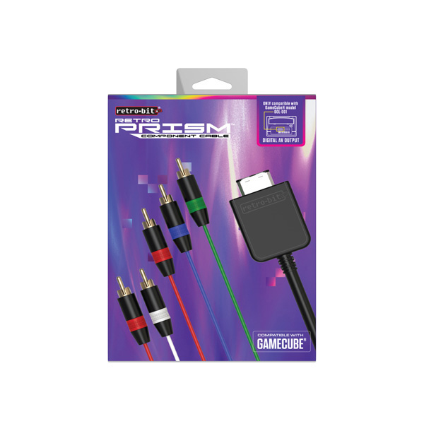 Retro Prism Component Cable for GameCube [Retro-Bit] - - PNP Games ...