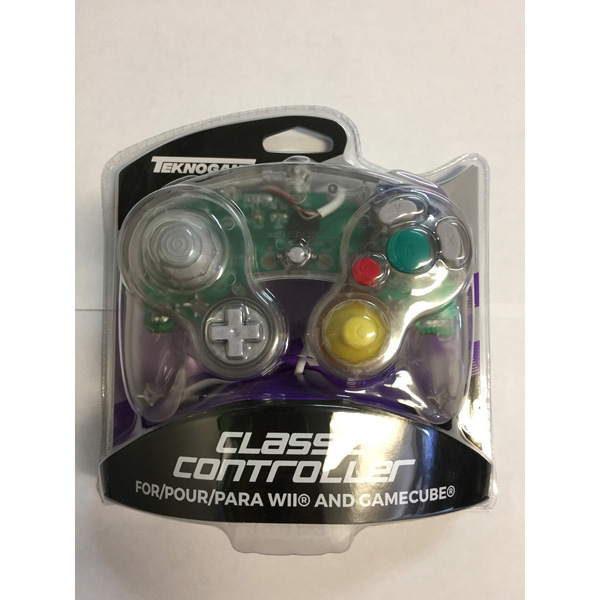 Clear Wired Controller for GameCube - - PNP Games Online Store