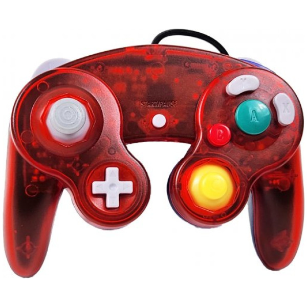 Red/Blue Grand Prix Wired Controller for GameCube/Wii/Wii U - - PNP ...