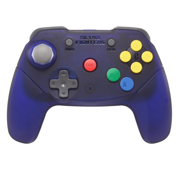 Purple Brawler64 Wireless Gamepad Next Gen N64 Controller [Retro ...