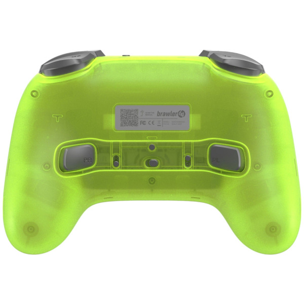 Brawler64 N64 Pro Series Wireless Controller Extreme Green N64/Switch ...