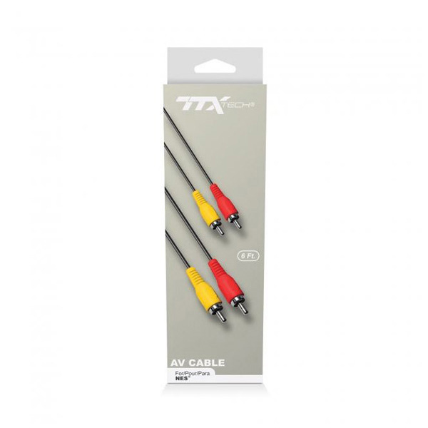 Nes AV Audio Video Cable (Red & Yellow Prong) [TTX Tech] - - PNP Games ...
