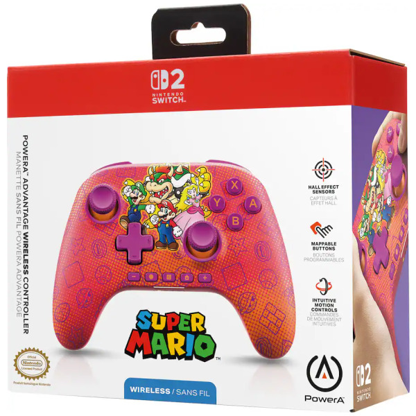 Mario and Friends Advantage Wireless Controller Switch 2 - - PNP Games ...