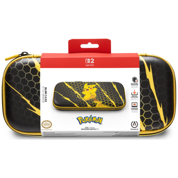 Pikachu Storm Slim Case Switch 2 - - PNP Games Online Store