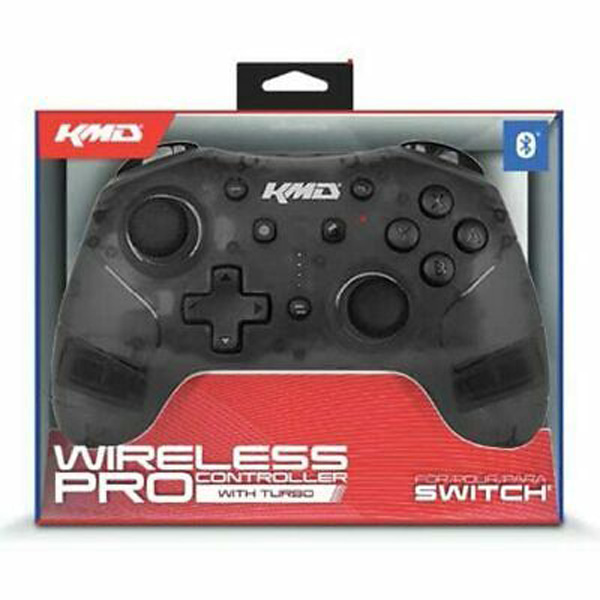 Clear Black Switch Wireless Pro Controller [KMD] - PNP Games Online Store