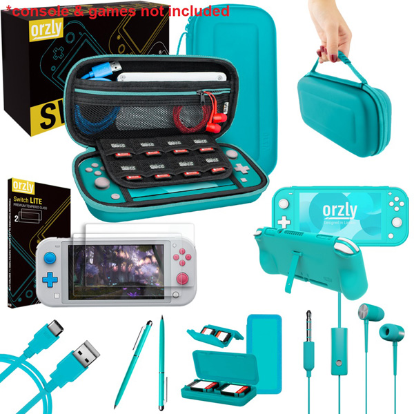 Blue Nin Switch Lite Essentials Accessory Bundle Pack [Orzly] - - PNP ...