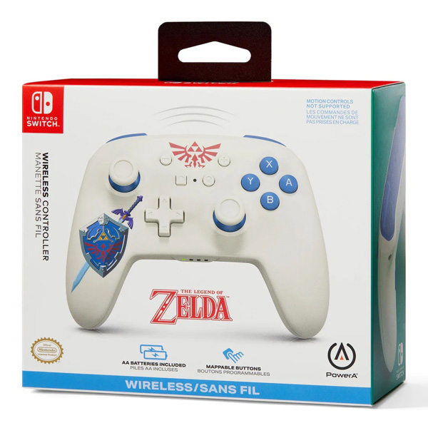 Legend of Zelda Sworn Protector Wireless Nintendo Switch Controller ...
