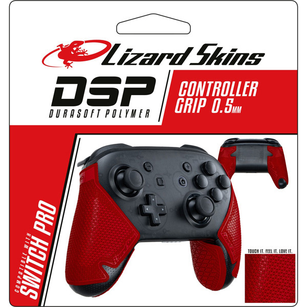 Durasoft Polymer Crimson Red NSW Pro Controller Grip - - PNP Games ...
