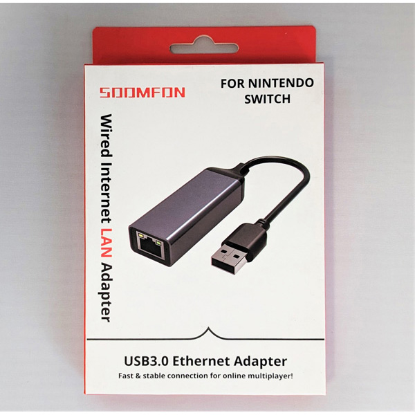 Nintendo Switch Lan Adapter 3.0 USB Ethernet [Soomfon] - - PNP Games ...