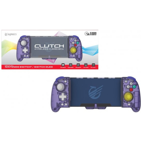 Atomic Purple Clutch Wireless Gamedeck for NSwitch - - PNP Games Online ...