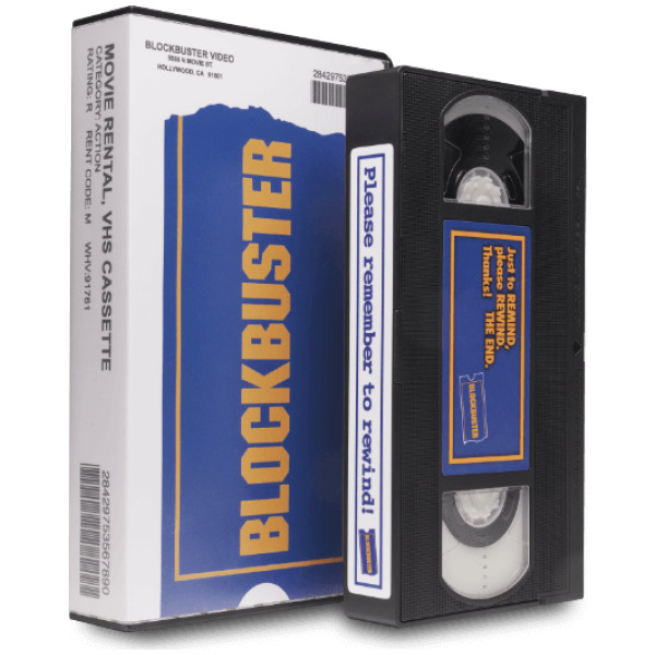Blockbuster VHS Game Case for Switch (Fits 12 Games) - - PNP Games ...