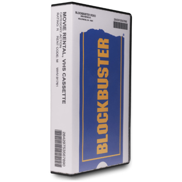 Blockbuster VHS Game Case for Switch (Fits 12 Games) - - PNP Games ...