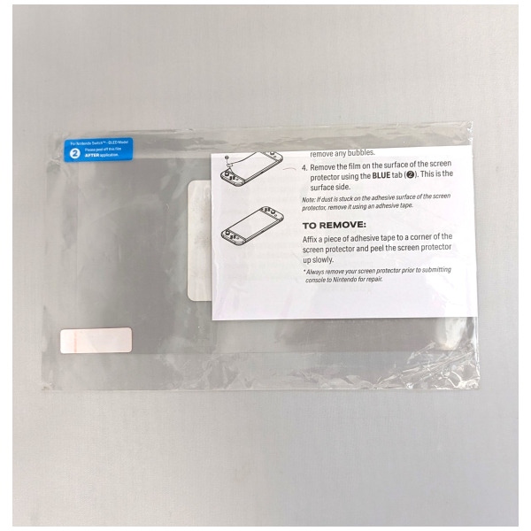 Screen Protector for NSW OLED (1pc) (Bulk Packaging) - - PNP Games ...