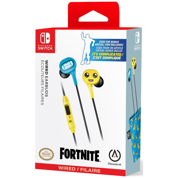 Fortnite Peely Nintendo Switch 3.5mm Jack Wired Earbuds - PNP Games ...