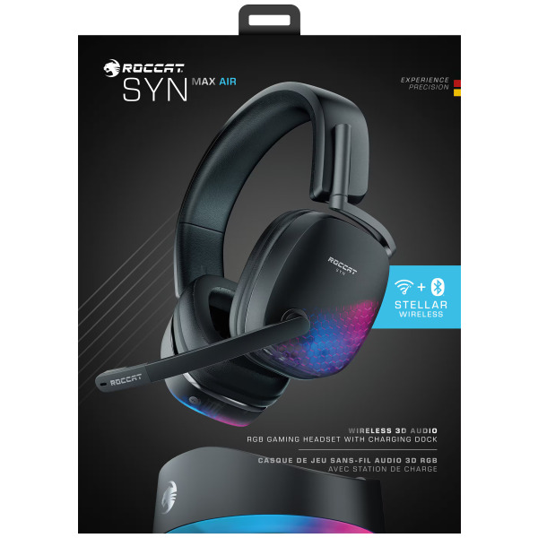 Syn Max Air Aimo RGB Bluetooth Headset for PC - - PNP Games Online Store